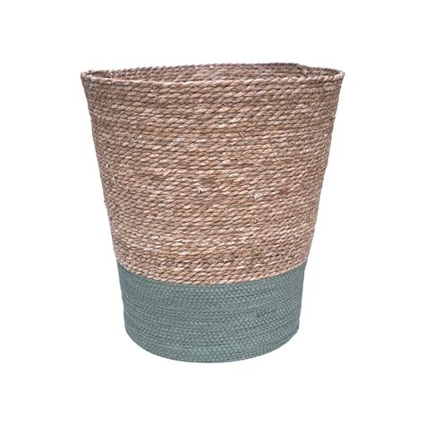 Seagrass Laundry Basket Green
