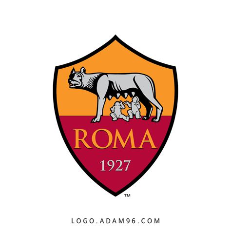 تحميل شعار نادي روما لكرة القدم الرسمي بجودة عالية Logo Roma Club Png