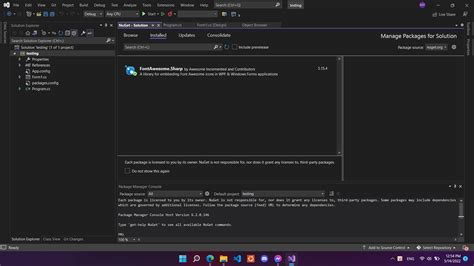 Fontawesome Tab Doesnt Appear On Toolbox Winform App Net Framework 4