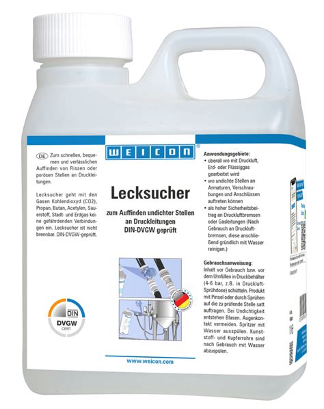 Leak Detection Liquid For Locating Cracks In Pressure Lines 10007597