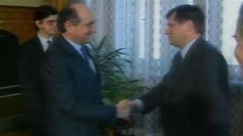 RtÉ Archives Collections Gerry Collins In Hungary