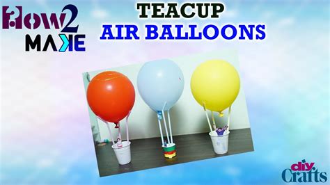 Hot Air Balloon Cups