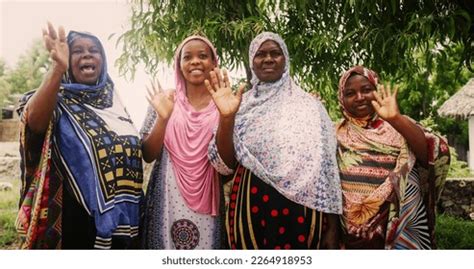 116366 Happy Rural African Women Group Royalty Free Images Stock