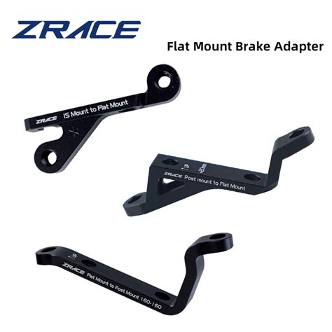 zrace 디스크 브레이크 어댑터 컨버터 플랫 포스트 마운트 자전거 캘리퍼 20mm 포스 티몬