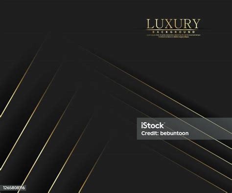 프리미엄 배경 추상적인 럭셔리 패턴 골드 글리터 스트라이프 배경 추상 적인 골드 라인 텍스처 검정 패턴 벡터 그림 1위에 대한 스톡 벡터 아트 및 기타 이미지 Istock