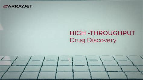 Video Arrayjet On Linkedin Small Molecule Microarrays High Throughput Drug Discovery