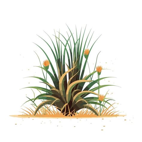 A Grass Plant Vector Generative Ai Premium Ai Generated Vector