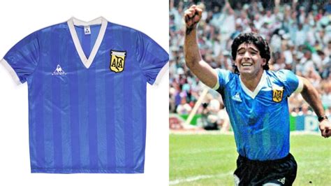 Camiseta De Argentina 86 Se Vendió En Millones Y Fue Hecha En Tepito