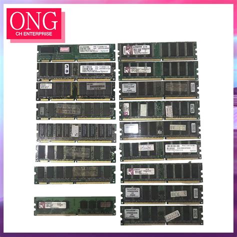 แรม 64mb sd ddr1 ddr2 ใช้หน่วย kingston apacer hyundai pc133 pc400
