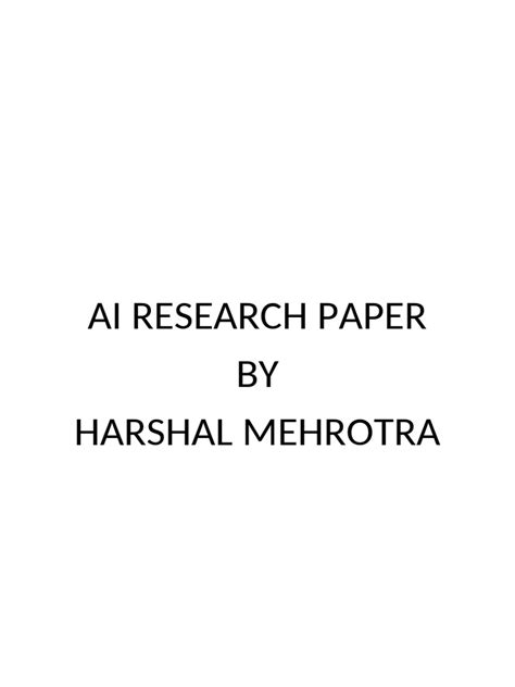 Ai Small Paper Pdf