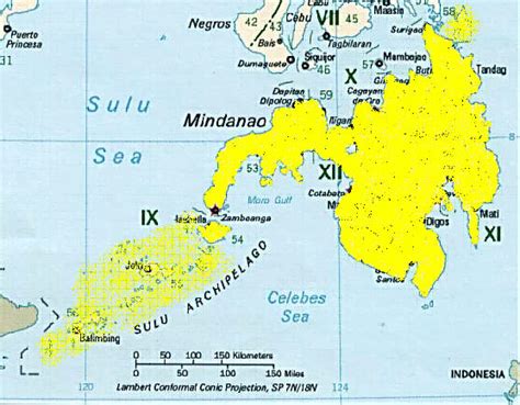 Zamboanga Map Geographical History