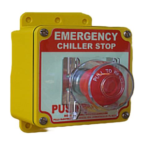 Pilla St120slclm Emergency Chiller Stop Push Button Station Zot Supply