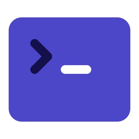 Terminal Generic Blue Icon
