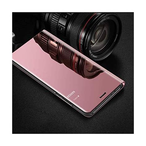 Kerun Cover Per Oppo Reno Z G Custodia Luxury Mirror Leather Magnetic Flip Stand Protective