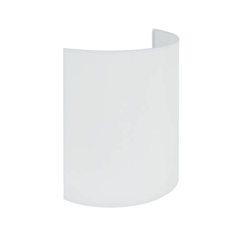 Celine Wall Light White Fabric E27 Uk