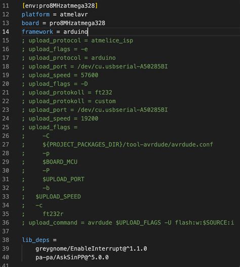 ft232r atmega328p development platforms platformio community