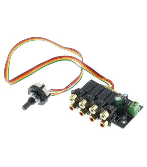 Channel Stereo Source Selector Module Audiophonics