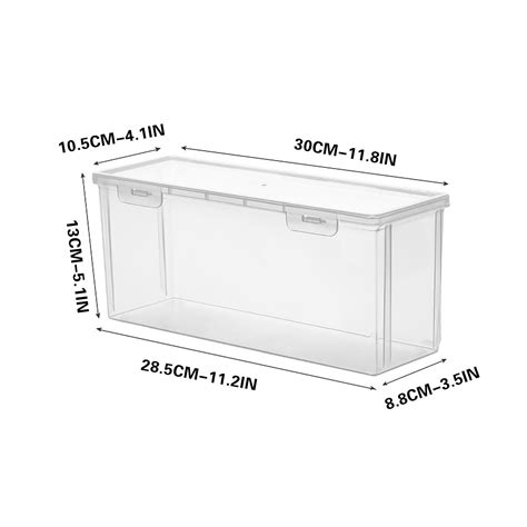 Bigersell Cereal Container Sale Portable Cereal Storage Rectangular