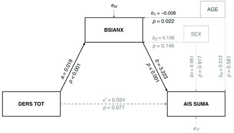 Mediation Model Statistical Diagram Download Scientific Diagram