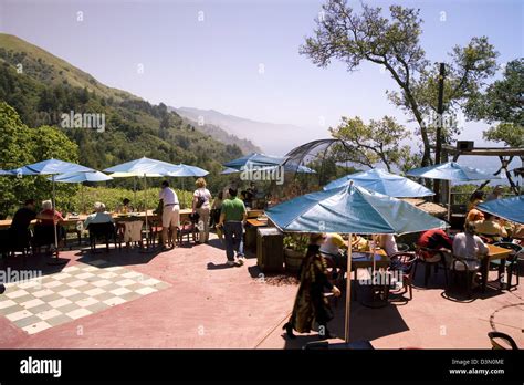 The Historic And Ever Popular Restaurant Nepenthe Occupies A Big Sur