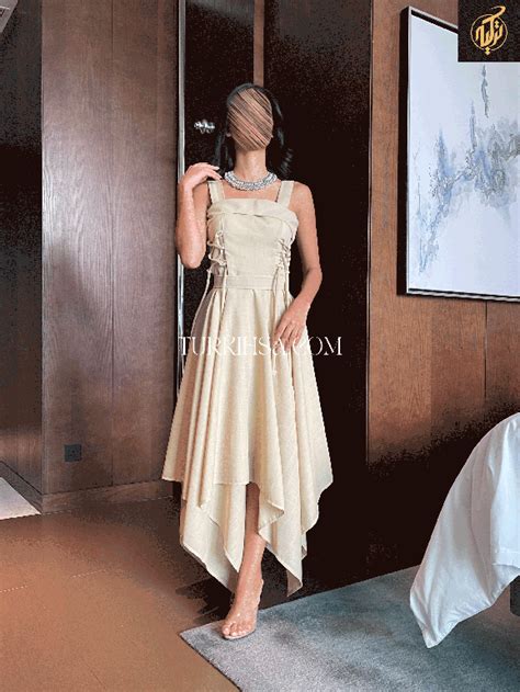 فستان بيج كتان 0145