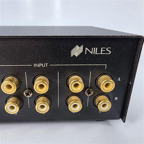 Niles Sv 5 Auxiliary Selector Line Level Volume Control Unit Black Tested Max Marine