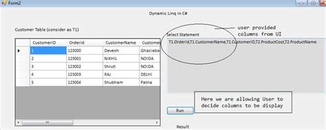 Dynamic Linq Library In C MindStick