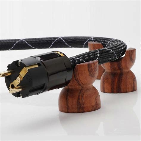 Hifi Rose Wood Wire Bracket Line Support Cable Stand Holder Cable Tray Stand Shock Foot Pad Feet