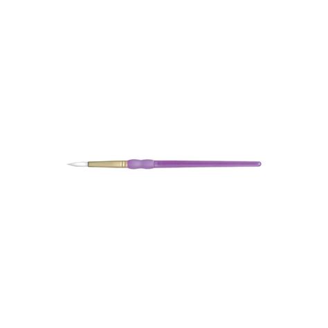 Crafters Choice White Taklon Round Brush Assorted