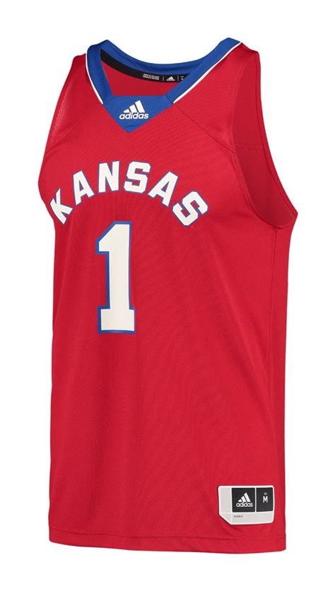 Kansas Jayhawks 2021 2022 Throwback Away Jersey