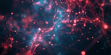Premium Photo This Digital Abstract Showcases Dynamic Neural Network Data Connections With