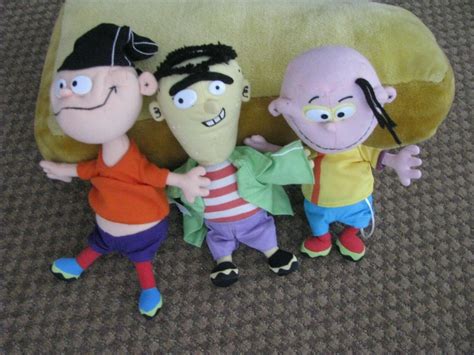 Ed Edd N Eddy 3 Bobble Head Plush And Plank Plush Cartoon Network