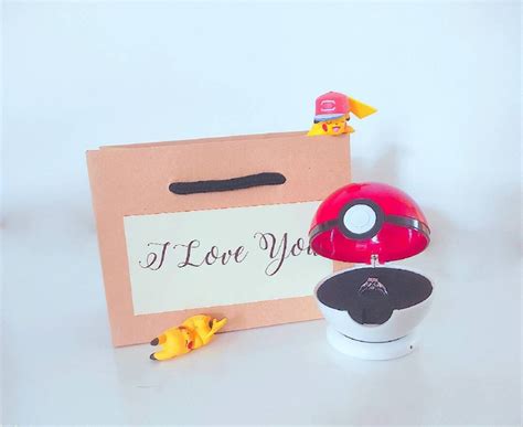 Pokemon Proposal Pokeball Pokeproposal Ring Holder Pokemon Proposal Pokemon Wedding