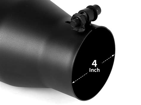 Richeer 4 To 5 Inch Exhaust Tip 4 Inlet 5 Outlet 12