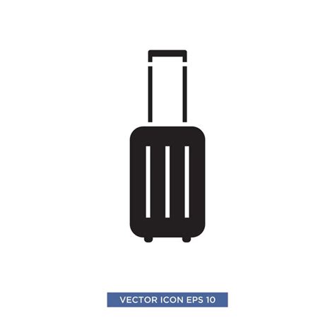 Premium Vector Baggage Icon Vector Illustration Template