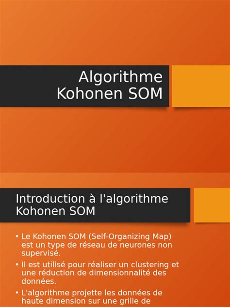 algorithme kohonen som az pdf