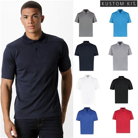 Kustom Kit Regular Fit Cooltex Plus Pique Polo Kk444 Casual Short