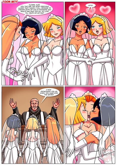 Rule 34 3girls Alex Totally Spies Carmen Totally Spies Clover