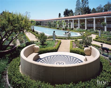 Getty Villa Architecture A Roman Villa In California The Getty Nile