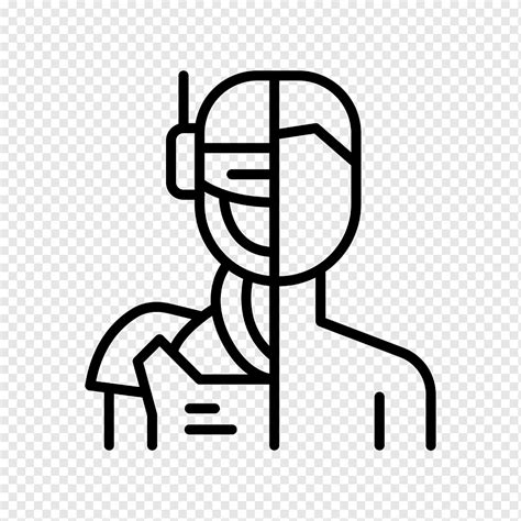 Robot Human Cyborg Future Technology Robot Icon Png Pngwing