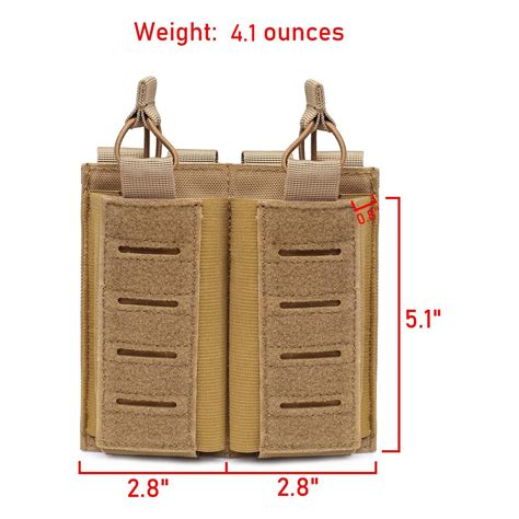 Double Mag Pouch Molle Open Top Double Magazine Pouch For M4m16arak
