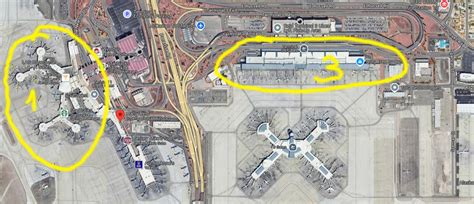 Las Vegas Airport Las Terminal 1 3 Maps Harry Reid