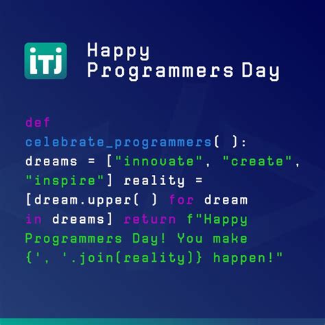 Visionarycoders Programmersday Techinnovators Digitalfuture