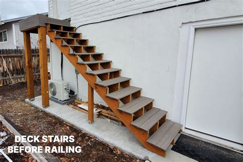 How To Build A Simple Deck Stair Railing