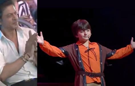 Shah Rukh Khan Cheers As Abram Mimics His Iconic Pose At School Event