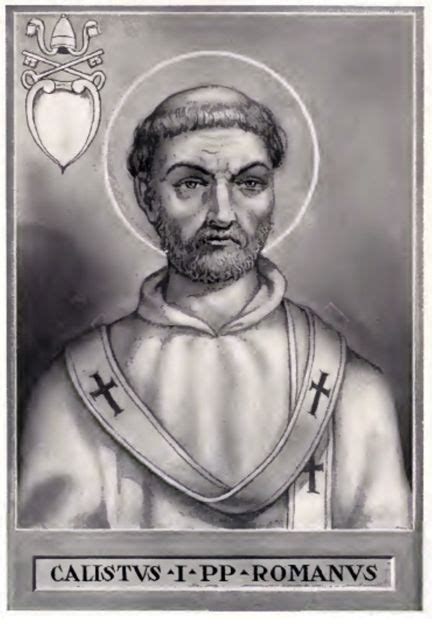 St Callistus I The Slave Who Became Pope And Defender Of Mercy