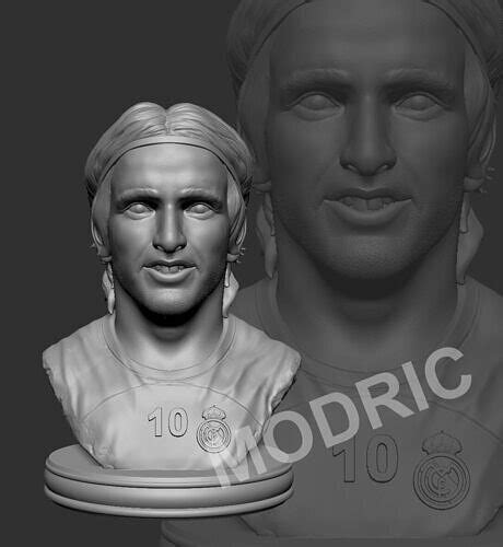 Luka Modric 3d Model 3d Printable Cgtrader