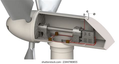 Inside Wind Turbine