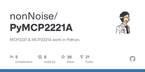 Github Nonnoise Pymcp2221a Mcp2221 And Mcp2221a Work In Python