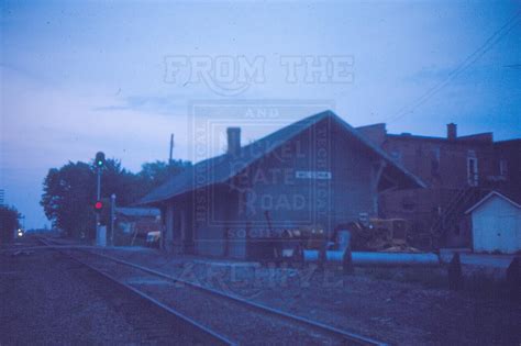 Nkp Depot Mccomb Oh 7 1971 The Nickel Plate Archive